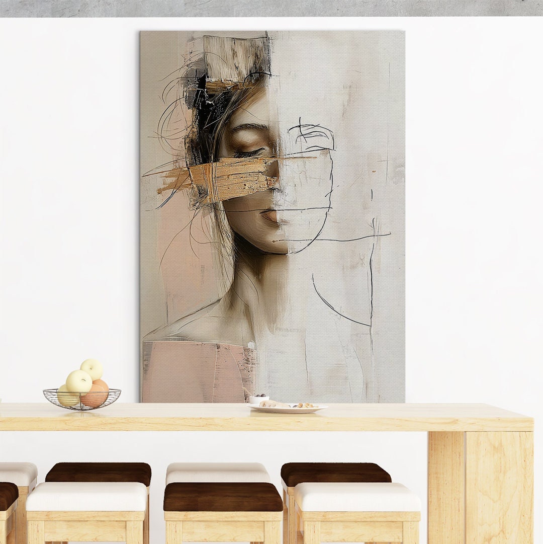 Figurative Wall Art | the Unyielding Spirit | Canvas Print | High Gloss ...