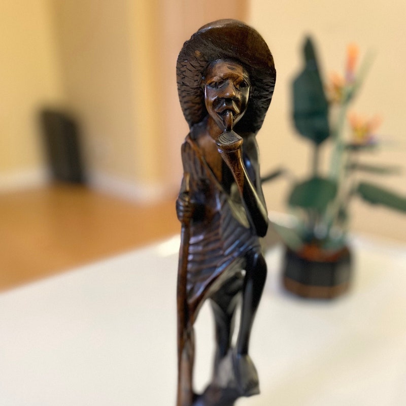 African Thinking Man Statue - Etsy