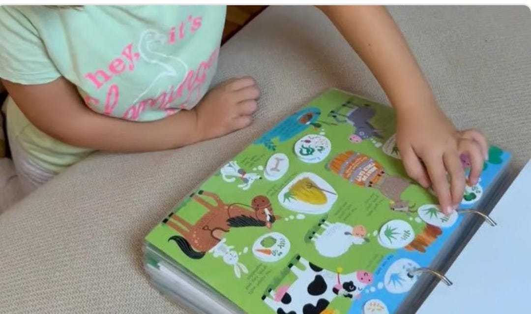 My First Busy Book Printable | Toddler Activity Book | Preschool ...