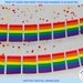 Printable Rainbow Flag Bunting - Pride Rainbow Bunting - Instant ...