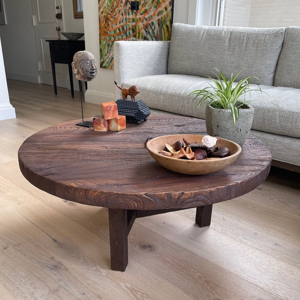 Reclaimed Wood Coffee Table - Etsy