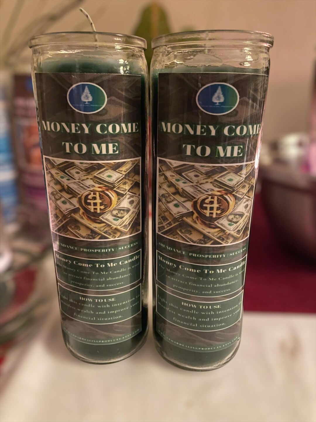 Money Come to Me Candle | 7-day Prayer Candles | Use for Fast Luck ...