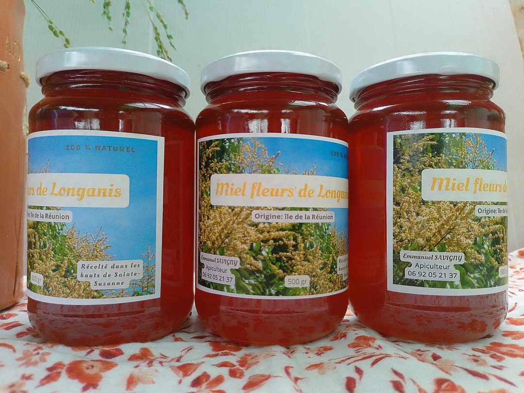 Rare Honey From Longani, Grand Cru From Reunion Island 500g, Cold ...