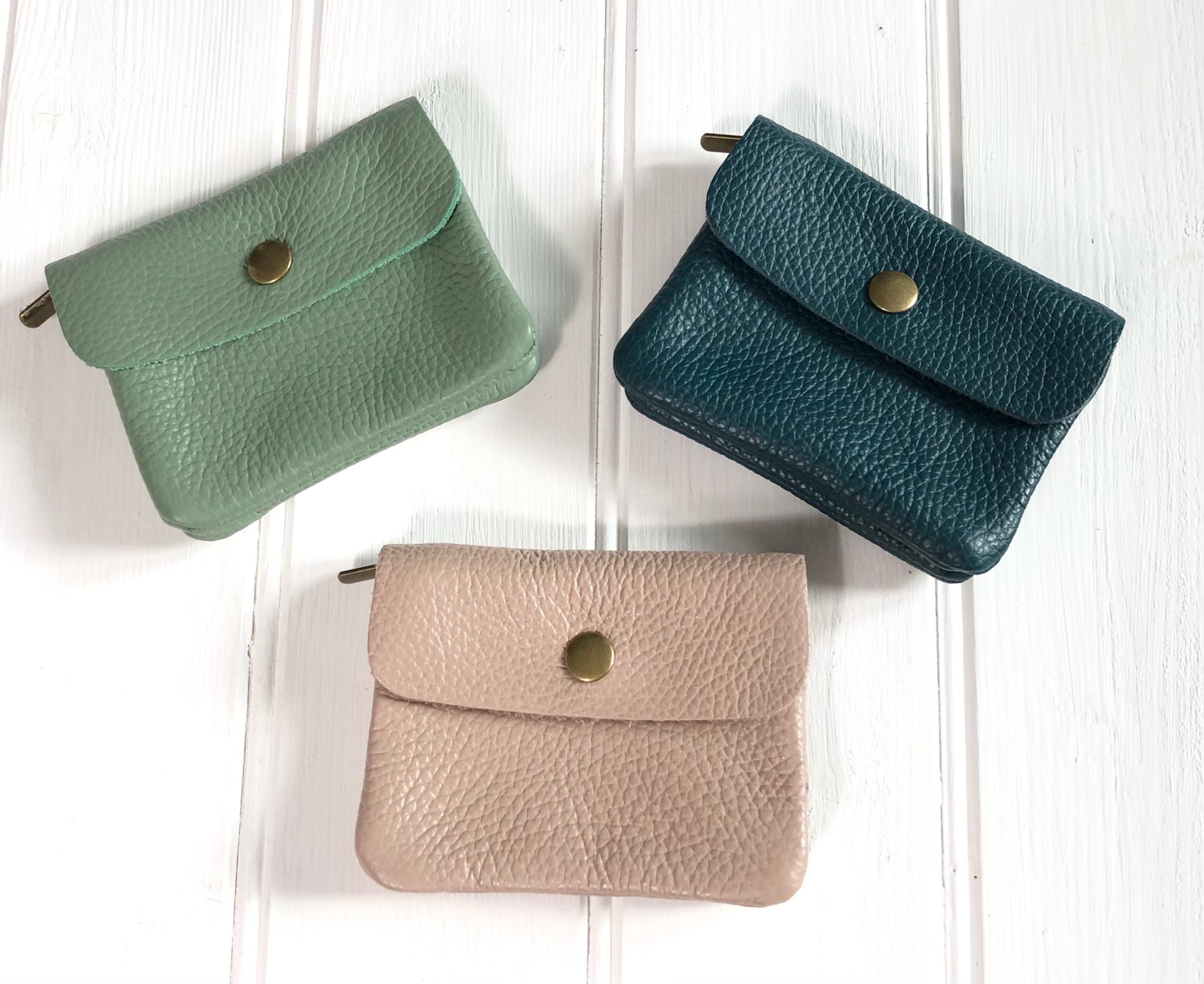 Small Leather Purse Mini Coin Pouch Soft Leather Coin Purse - Etsy UK