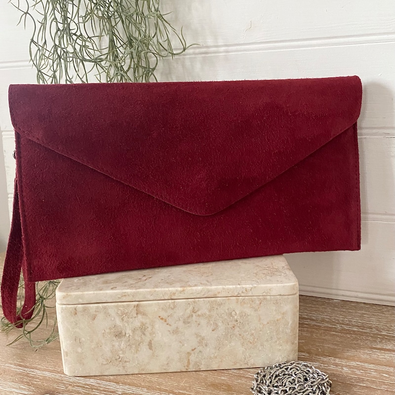 Nude Envelope Clutch Bag - Etsy UK