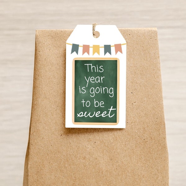 Back to School Treat Tags, Printable School Treat Tags, Treat Bag Tags ...