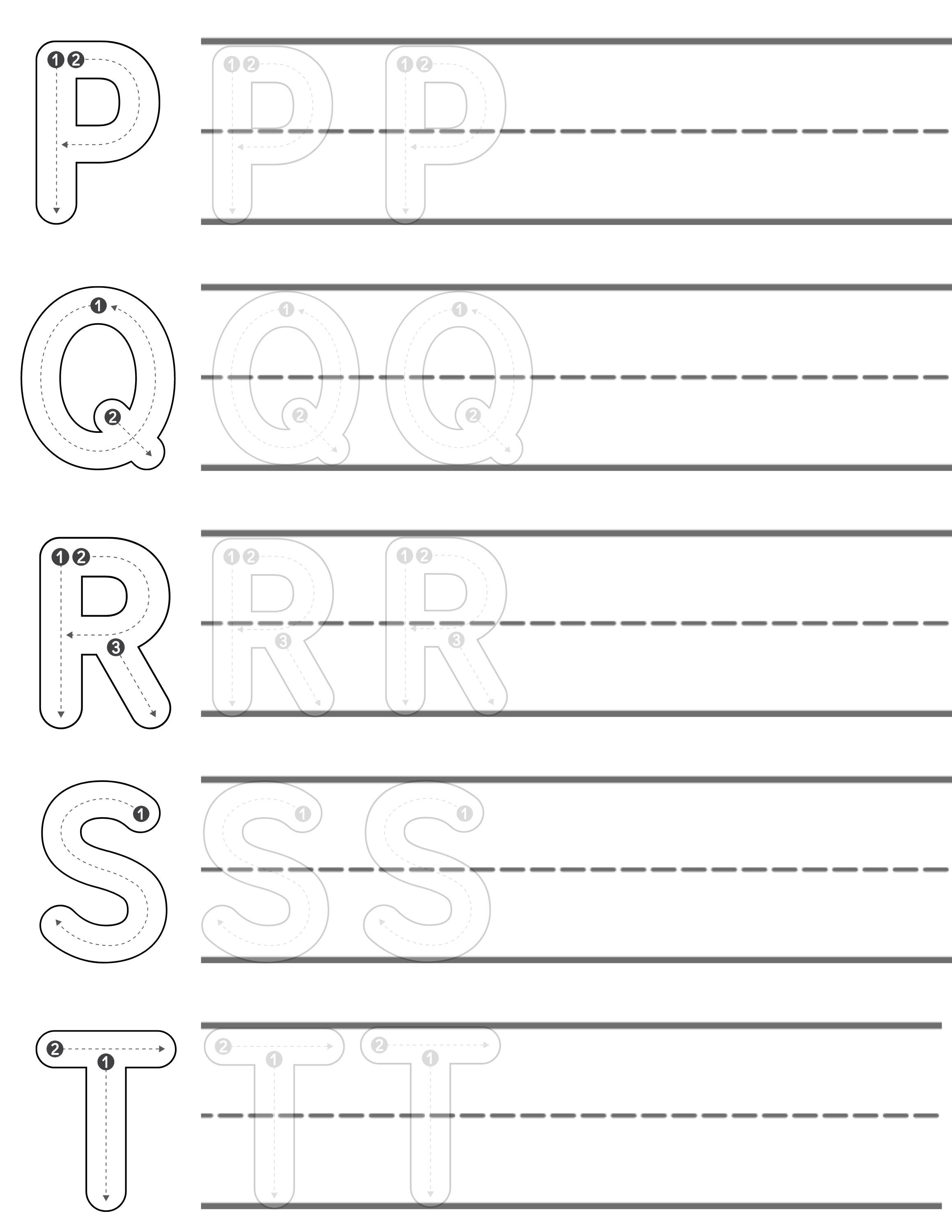 Learn to Write the Alphabet, PRINTABLE, Lettering, Learn to Write, PDF ...