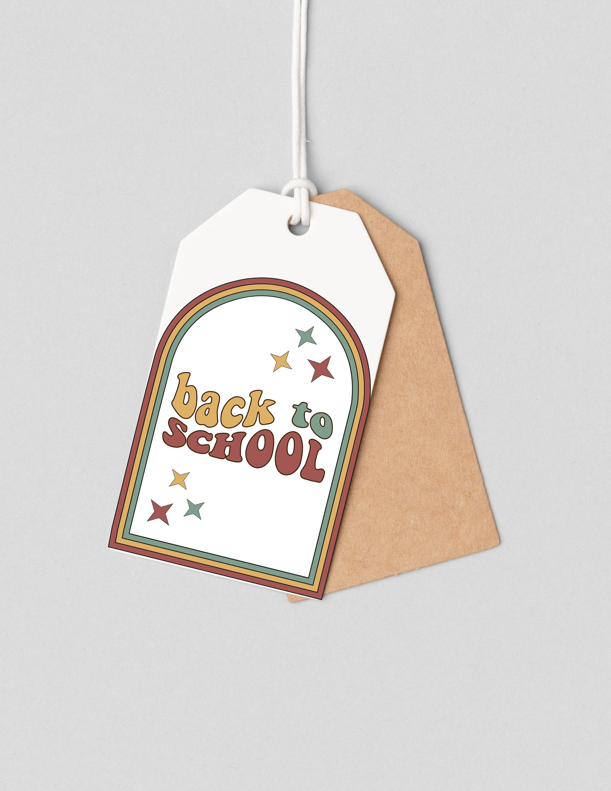 Back to School Treat Tags, Printable School Treat Tags,treat Bag Tags ...