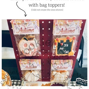 Halloween Treat Bag Toppers, Cookie Bag Toppers, Bag Toppers, Treat ...