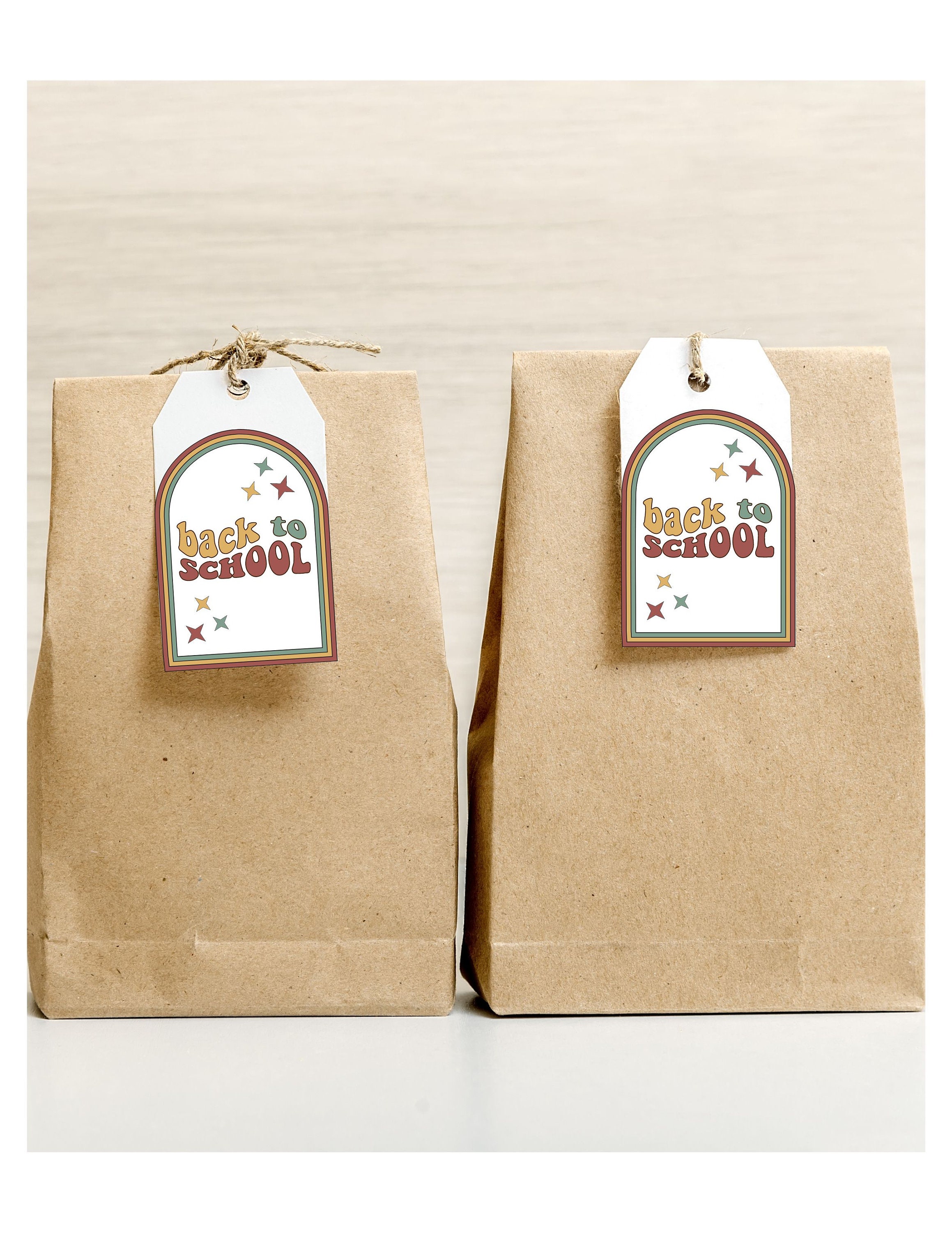 Back to School Treat Tags, Printable School Treat Tags,treat Bag Tags ...