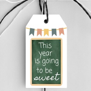 Back to School Treat Tags, Printable School Treat Tags, Treat Bag Tags ...