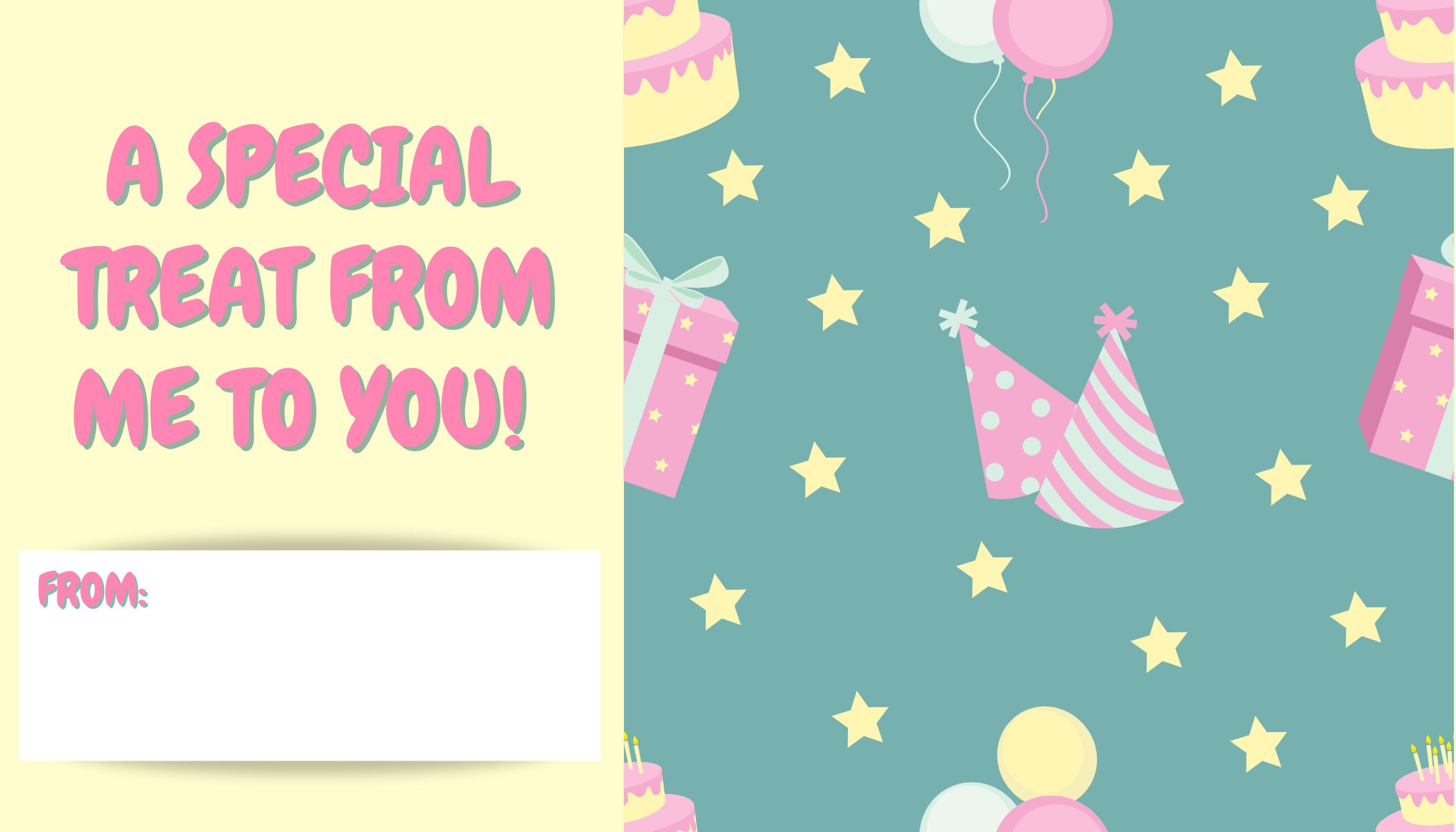 Birthday Treat Tags, PRINTABLE, School Birthday Treat Tags, Printable ...