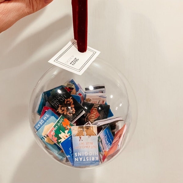 Book Ornament - Etsy