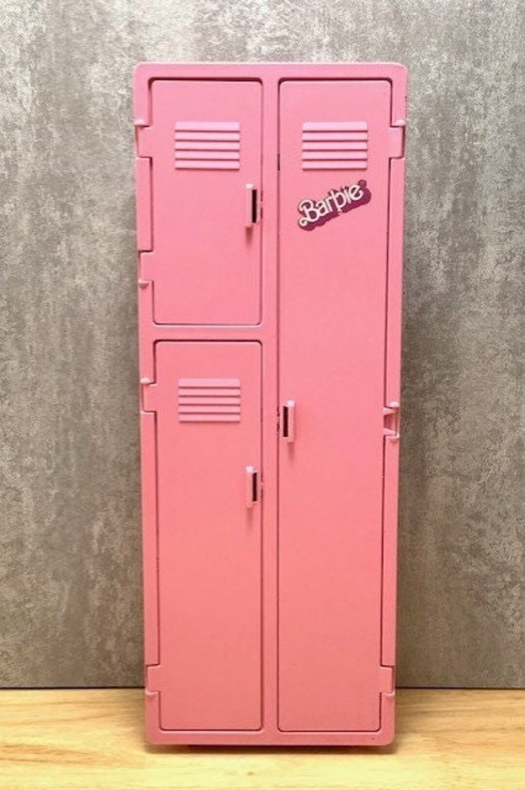 Vintage Mattel 1984 Barbie Pink Gym Exercise Locker - Etsy