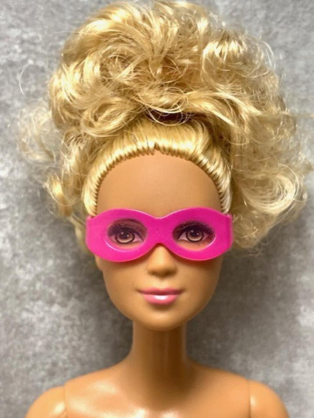 Barbie Doll Eyeglasses Pink Frame With See Thru Lense Scale - Etsy