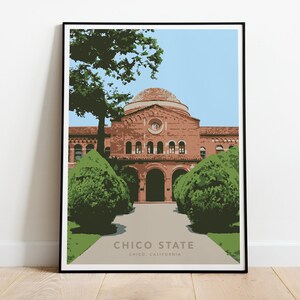 Chico Ca Poster Chico, Ca Wall Art Chico State Print Chico Ca Print ...