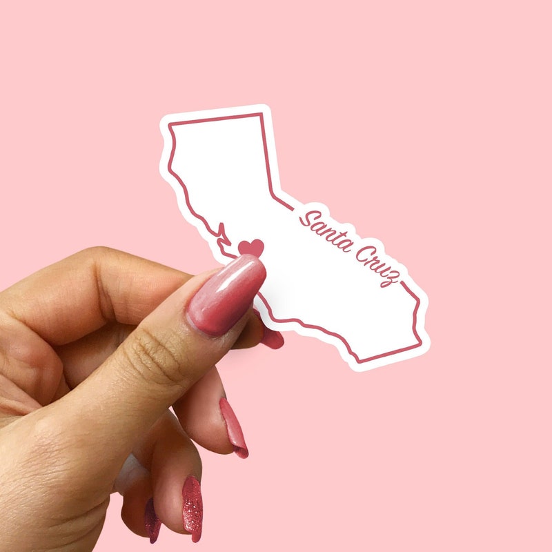 Santa Cruz Stickers - Etsy