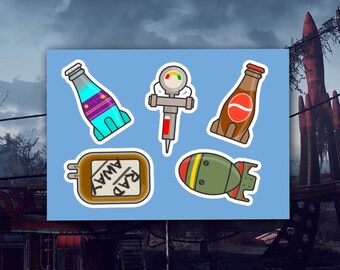 Fallout Bottle Stick - Etsy