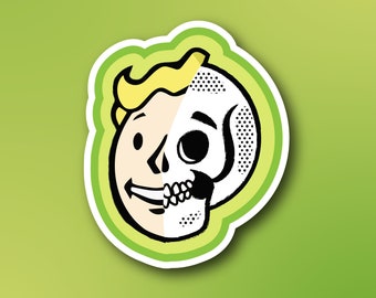 Fallout Vault Boy Sticker - Etsy