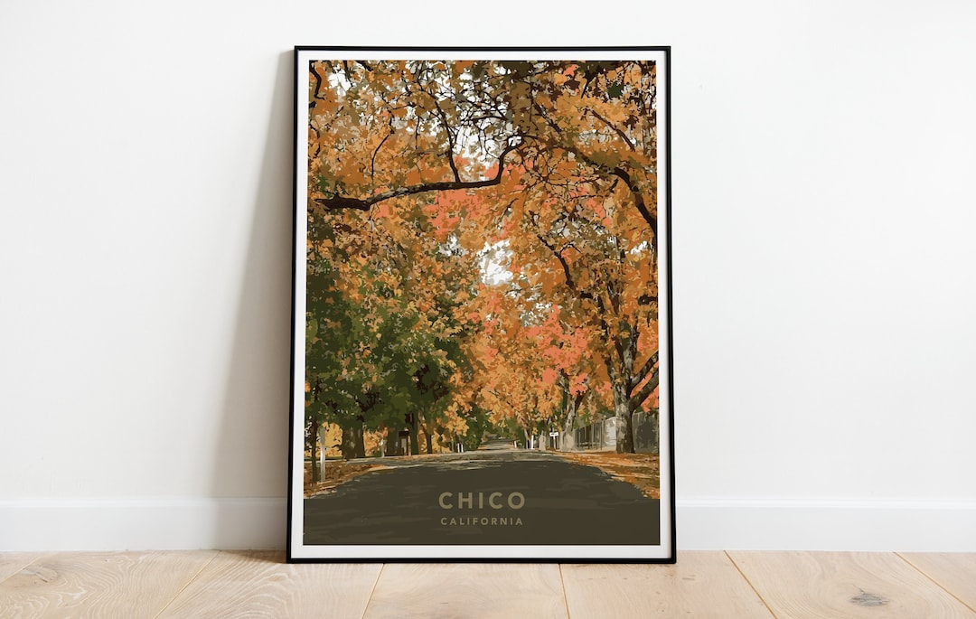 Chico California Poster Lower Bidwell Park Poster Chico, Ca Bidwell ...