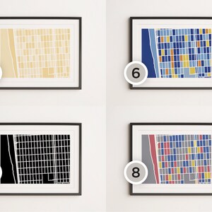 San Francisco Poster Neighborhood Map | Outer Sunset SF Map | SF Map ...