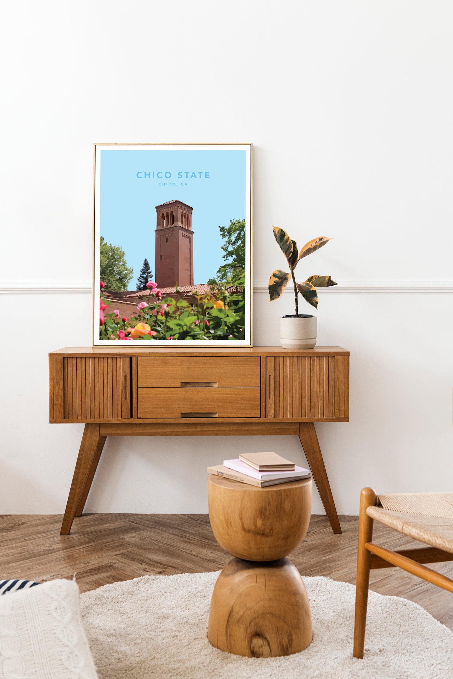 Chico California Poster Chico State Poster Print Chico Ca - Etsy