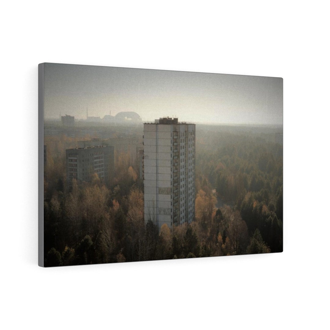 Pripyat Chernobyl on Canvas Retro Photo Color Depressive - Etsy