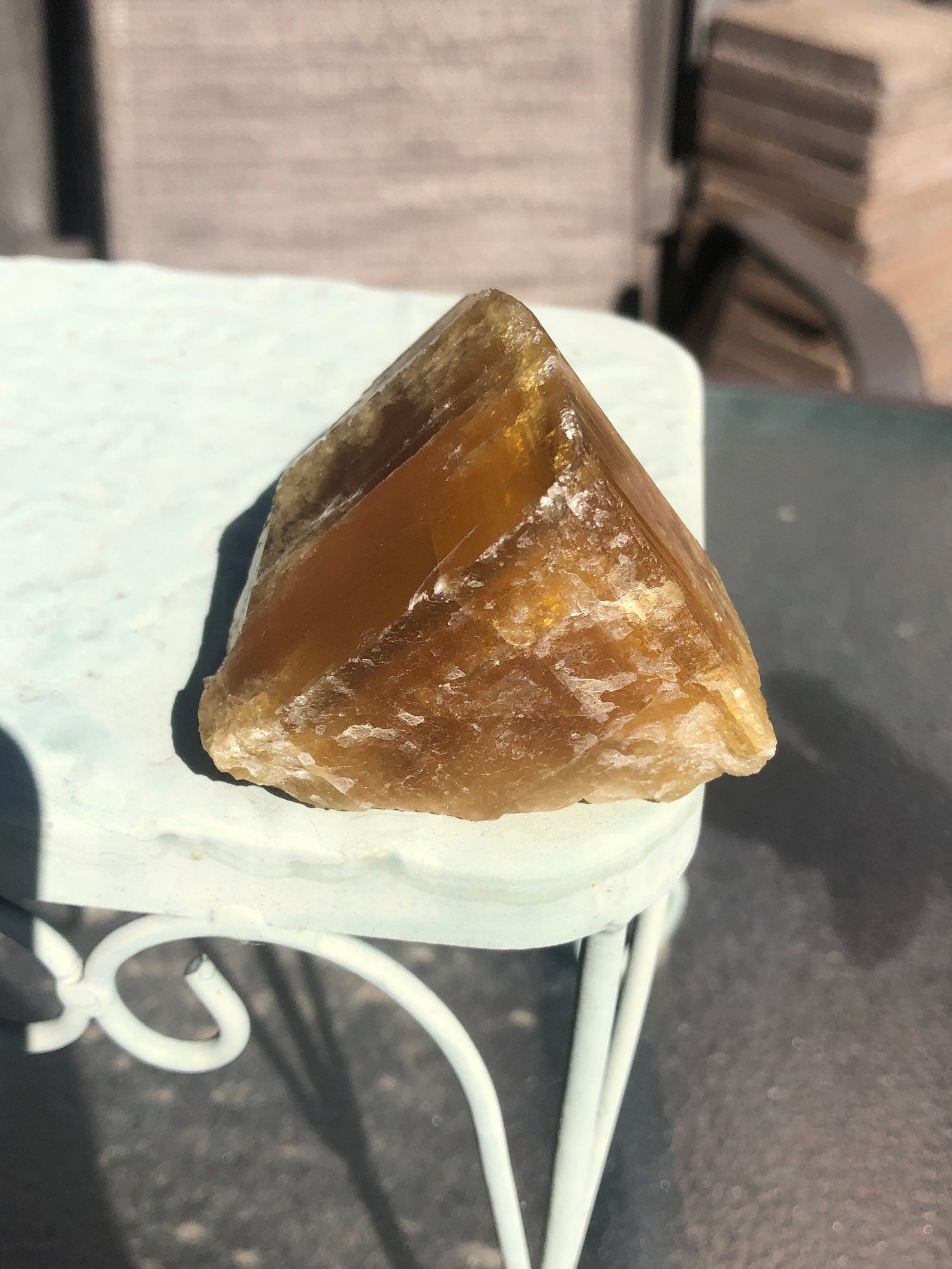 Huge Golden Barite W/ Marcasite Crystal Specimen, China, Honey Luster ...