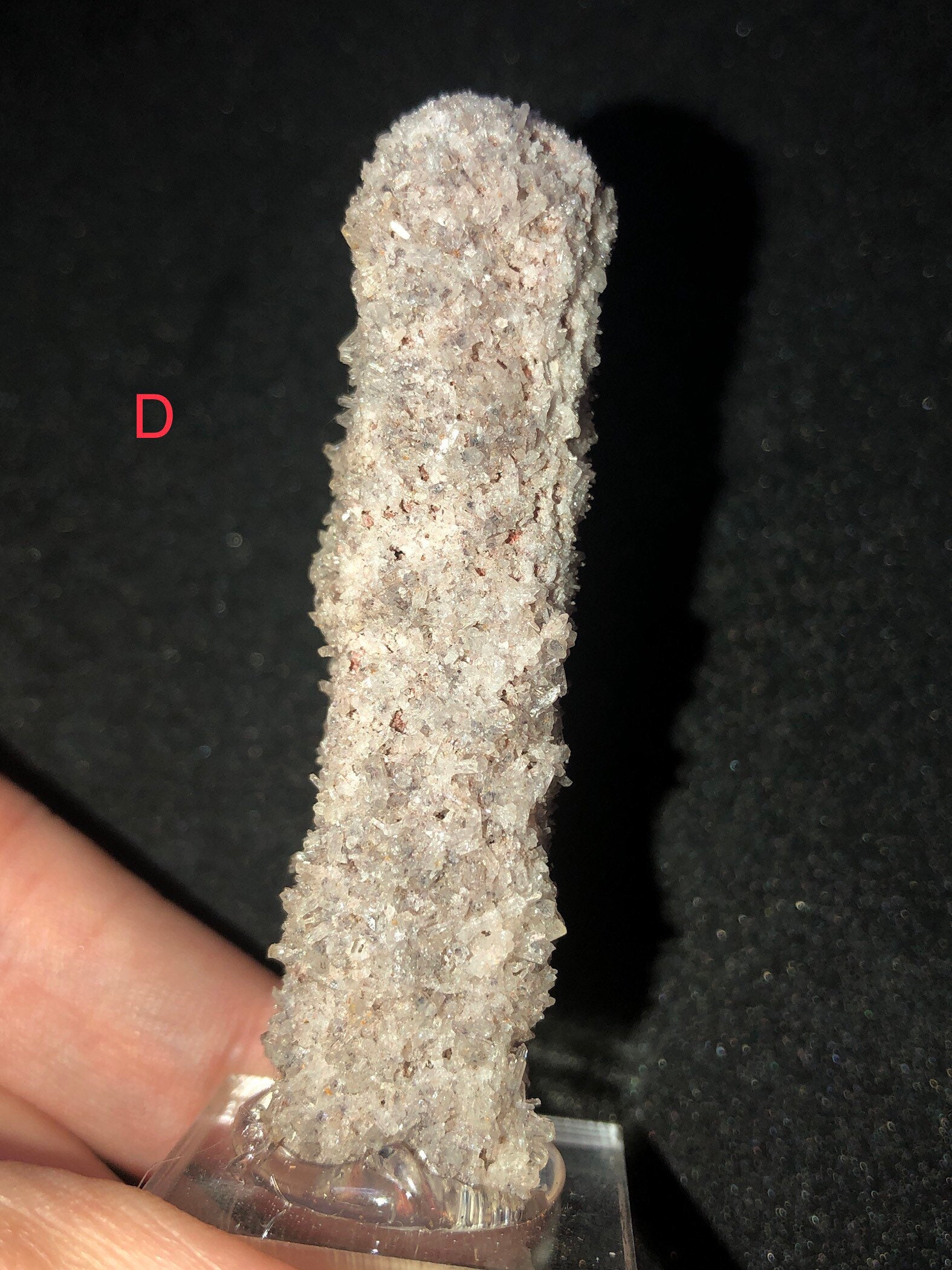 Unique Rare Hematite Quartz Pseudomorph After Epidote(?) Coated W/ Tiny ...