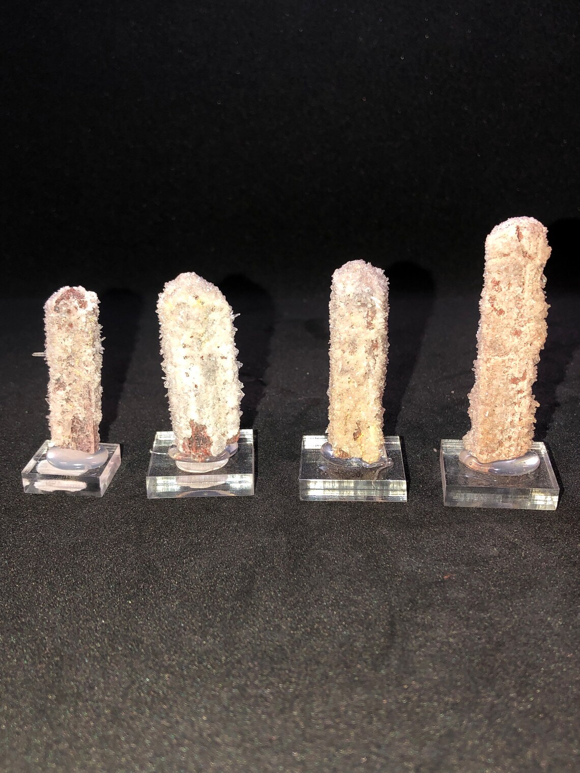 Unique Rare Hematite Quartz Pseudomorph After Epidote(?) Coated W/ Tiny ...