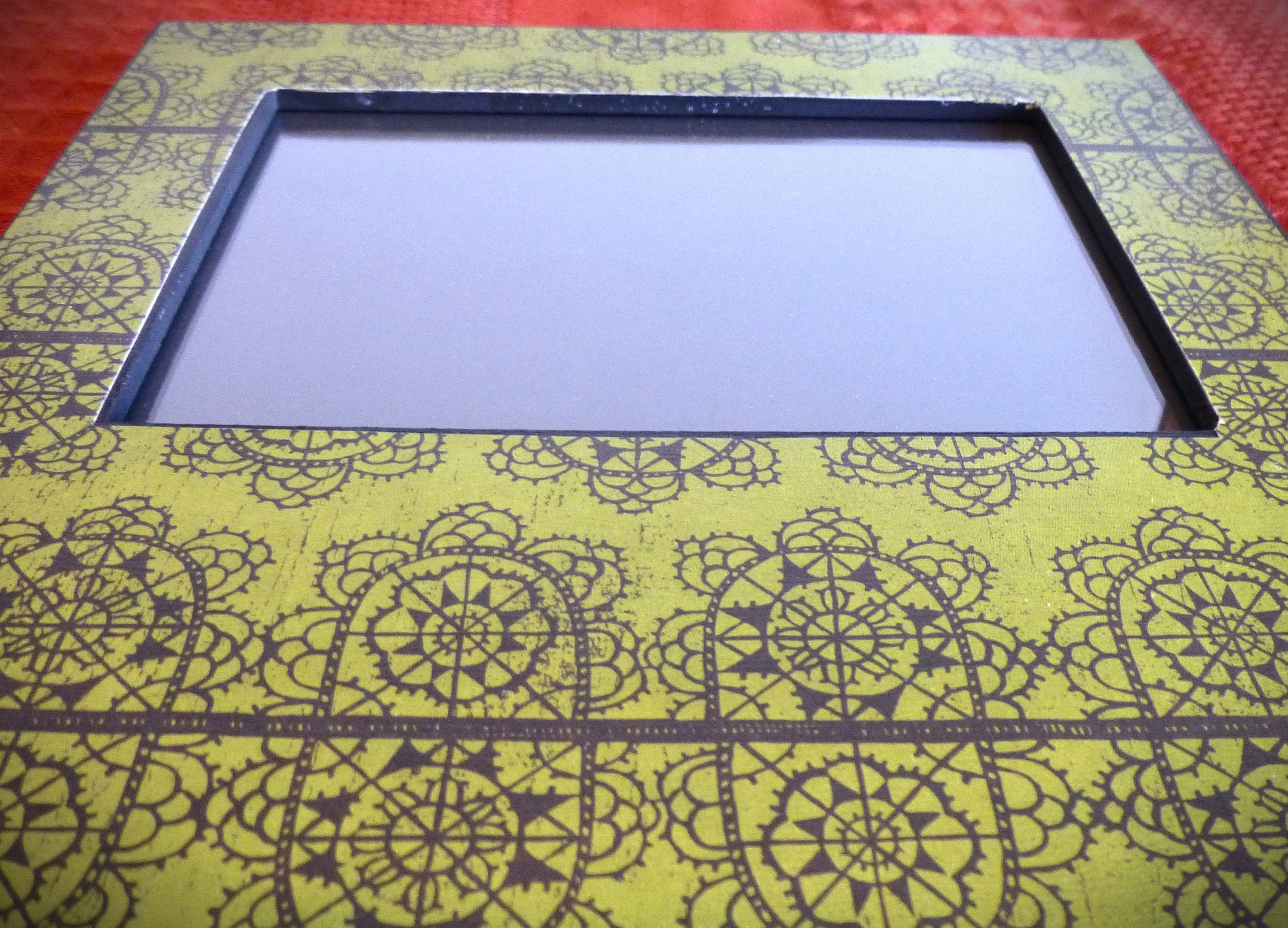 Gothic Lace Picture Frame Photo Frame Decoupage Handmade Dark Academia ...