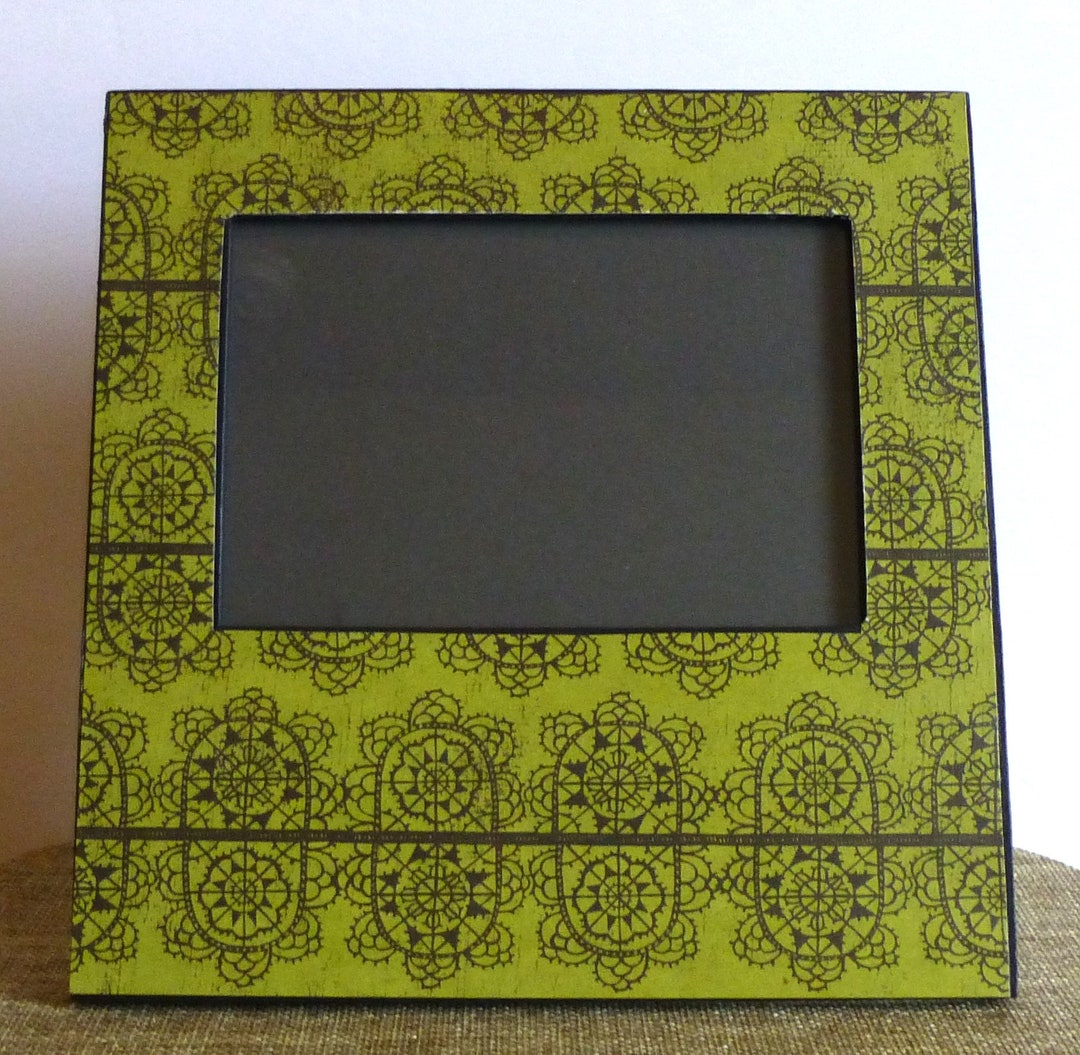 Gothic Lace Picture Frame Photo Frame Decoupage Handmade Dark Academia ...