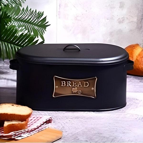 Yellow Bread Box - Etsy