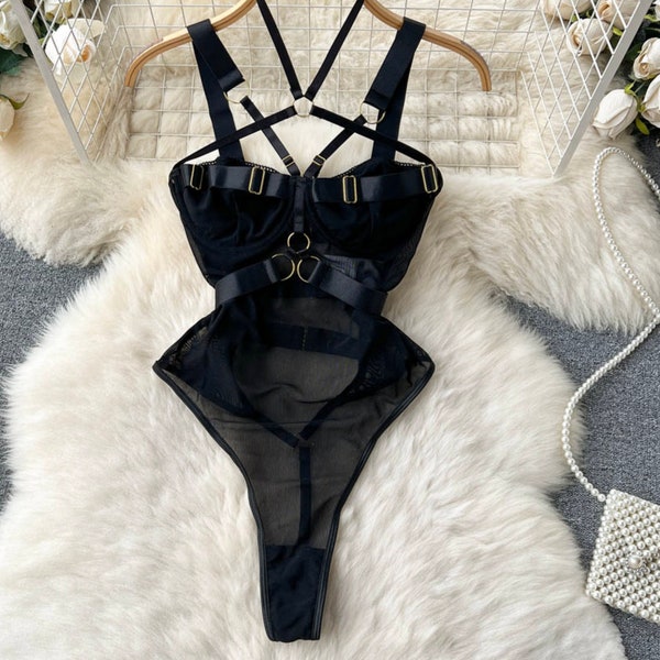 Mesh Bodysuit - Etsy