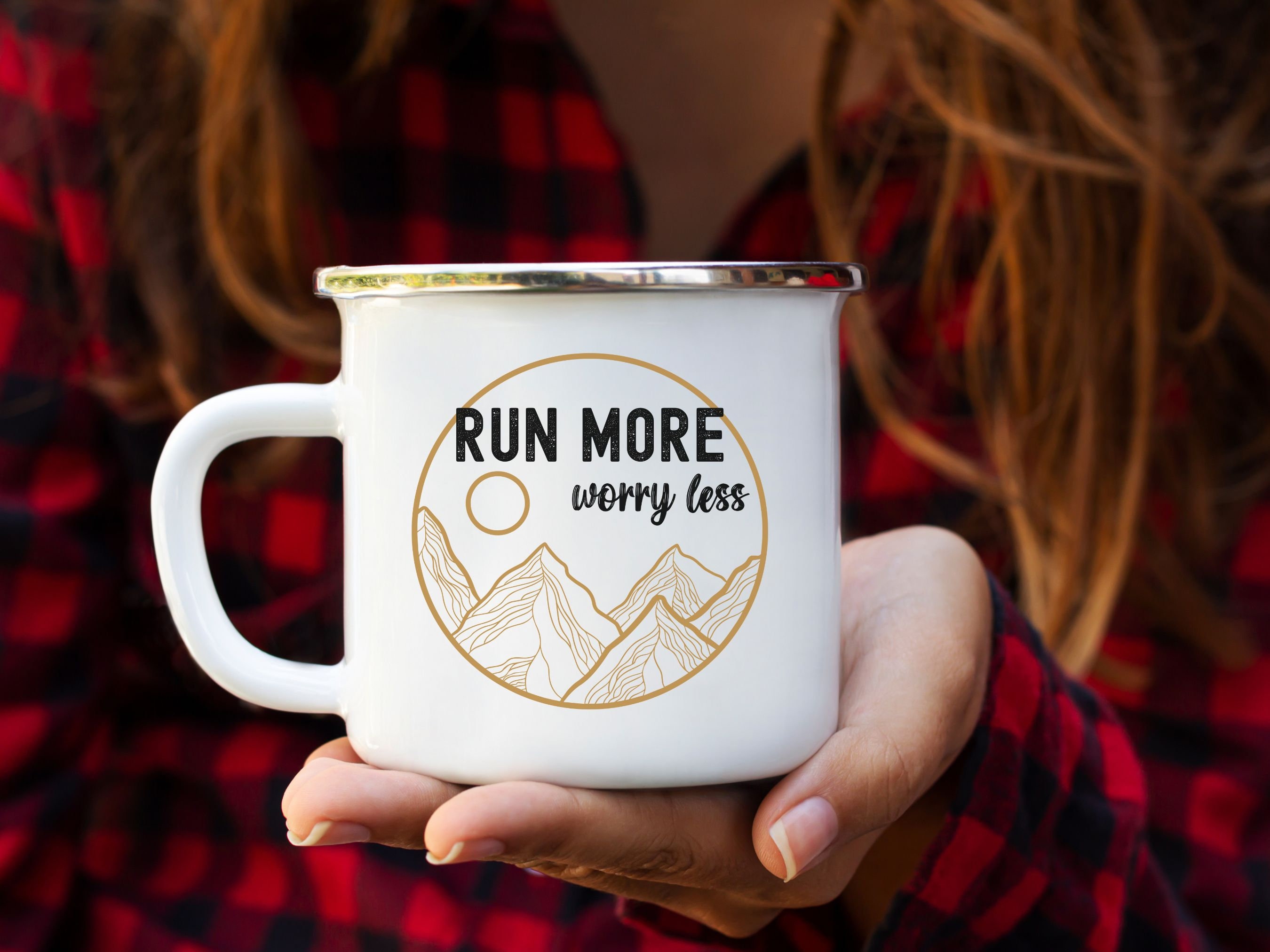 Run More Worry Less, Running Mug, Runner Gift, Gifts for Runners, Funny ...