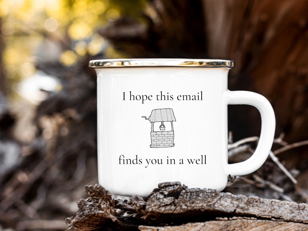 I Hope This Email Finds You in a Well, Funny Mug, Funny Coffee Cup ...