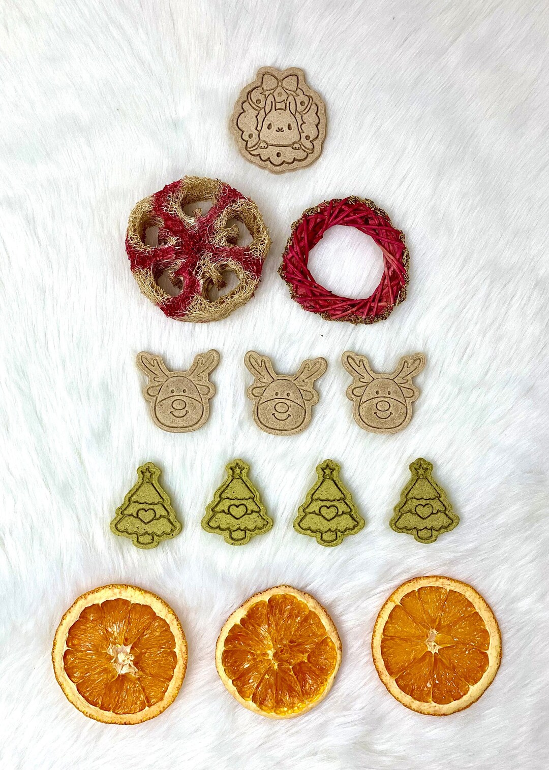 WINTER WONDERLAND BUNDLE Organic Bunny Treats & Chews, Rabbit Treats ...