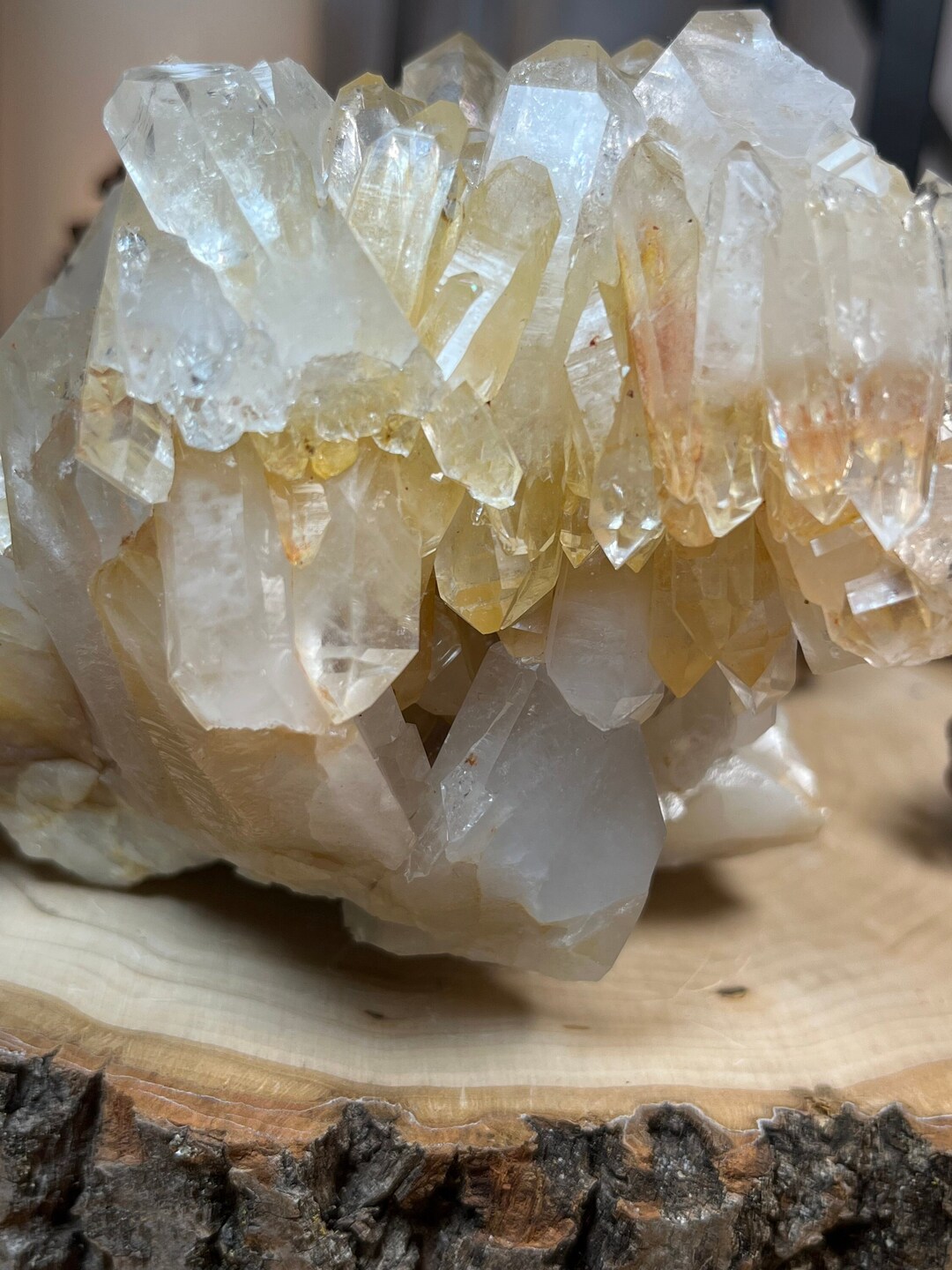 Large Cluster Quartz Crystal Rainbow Inclusions | Ethically Sourced ...