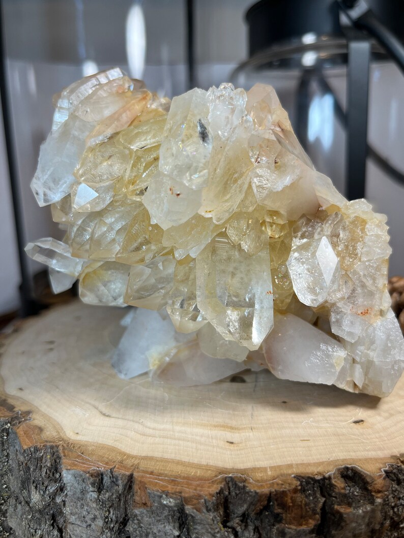 Large Cluster Quartz Crystal Rainbow Inclusions | Ethically Sourced ...