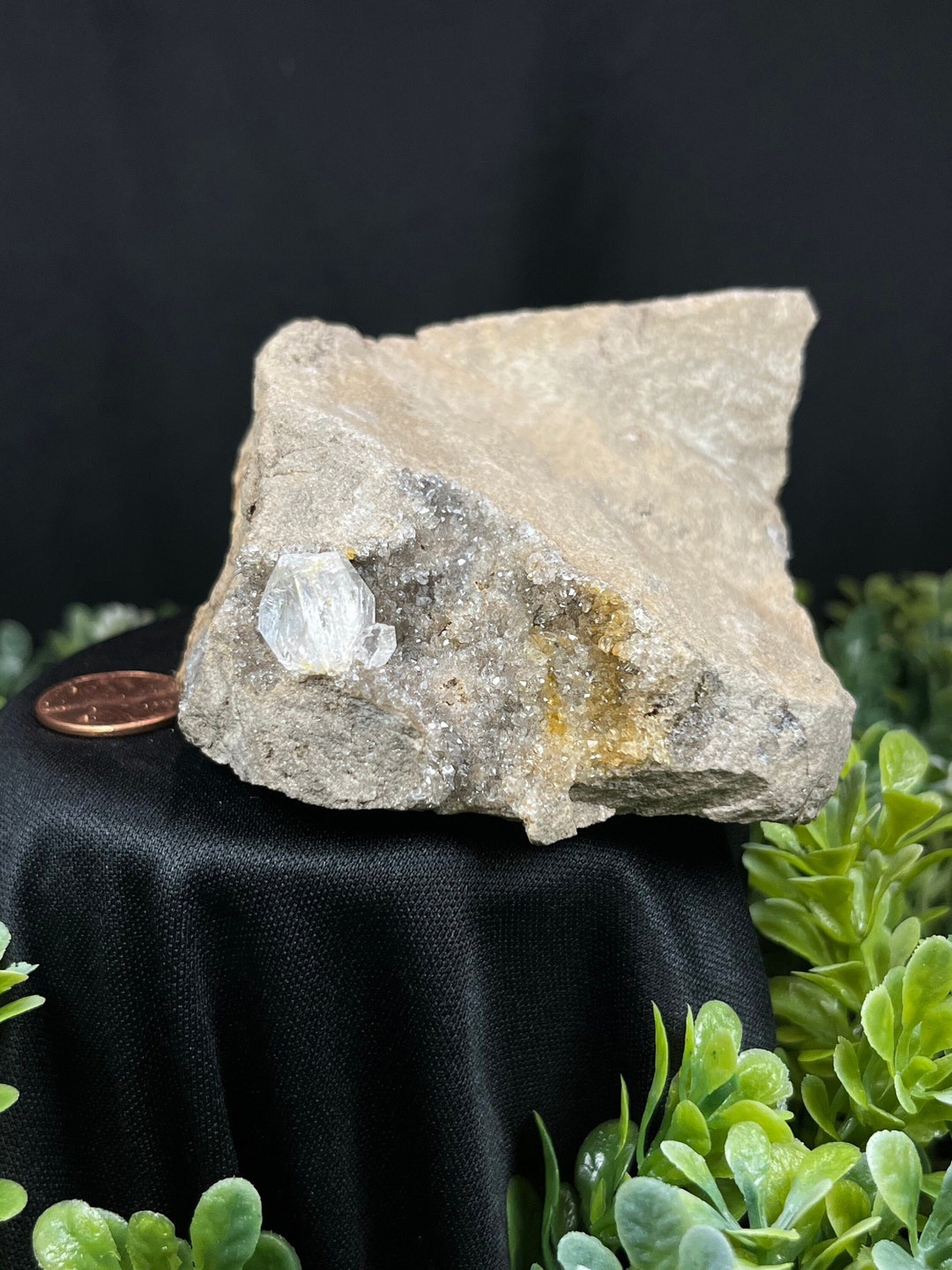 Herkimer Diamonds in Matrix of Dolostone | Ethically Sourced | New York ...