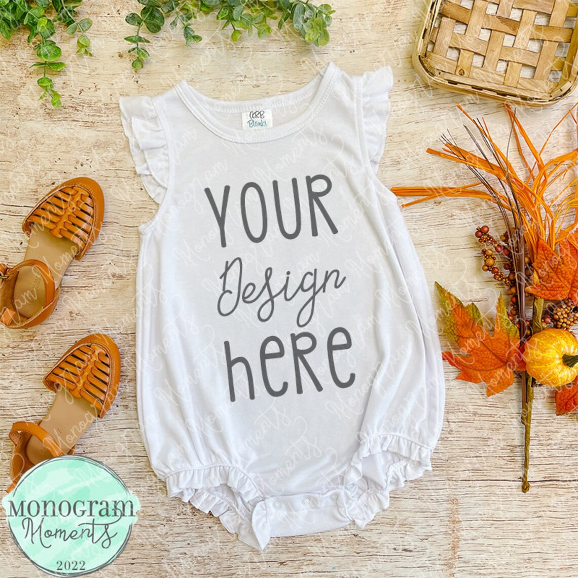 ARB Blanks-ss- Girl's Ruffle Bubble Mockup-fall Mockup - Etsy