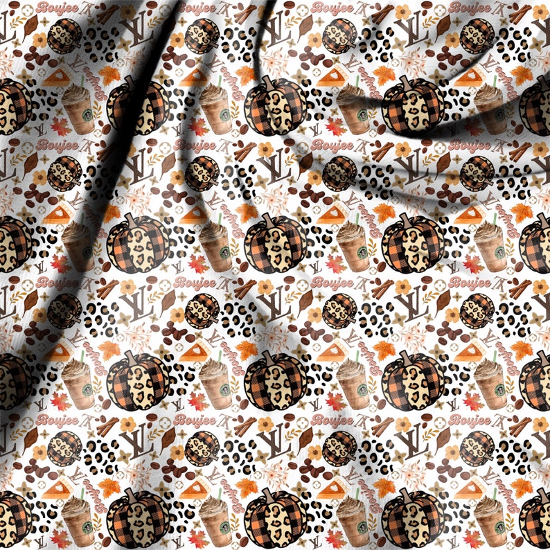Boujee Fall Seamless File, Leopard Seamless, Inspired by Pattern ...