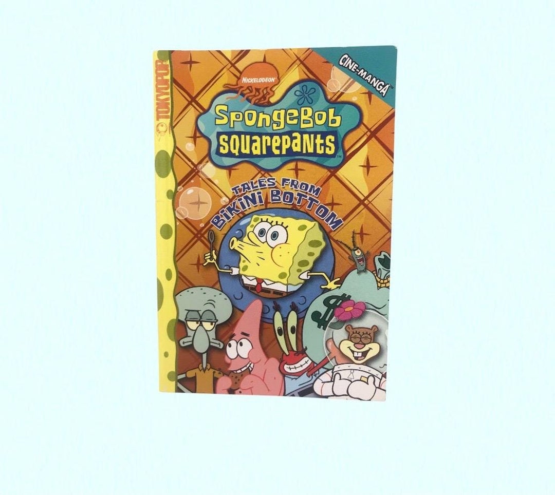 2004 Spongebob Squarepants Tales From Bikini Bottom Book 2000s Tokyopop ...