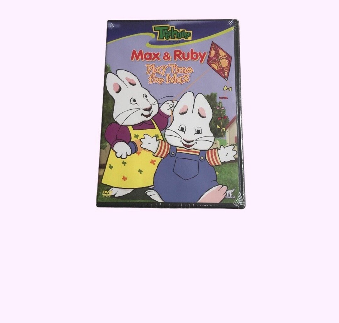Sealed Max & Ruby Play Time for Max DVD 2005 Treehouse Kaboom Entertainment 6 Episodes on DVD ...