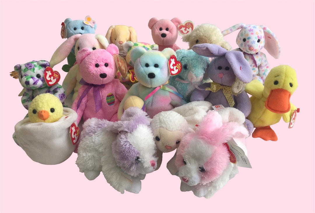 TY Easter Beanie Babies Choice of 90s & 2000s Easter and Springtime ...