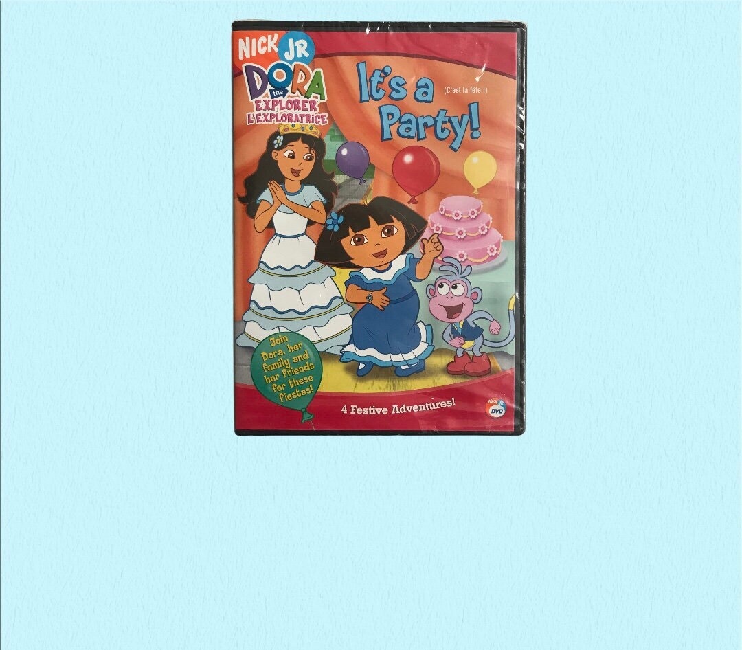 Sealed Dora the Explorer It's a Party! DVD | 2005 Nick Jr 4 Episodes on ...