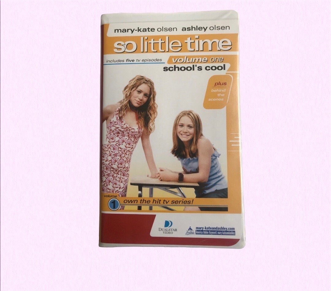 2002 Mary-kate and Ashley so Little Time Volume 1 VHS 2000s Dualstar ...