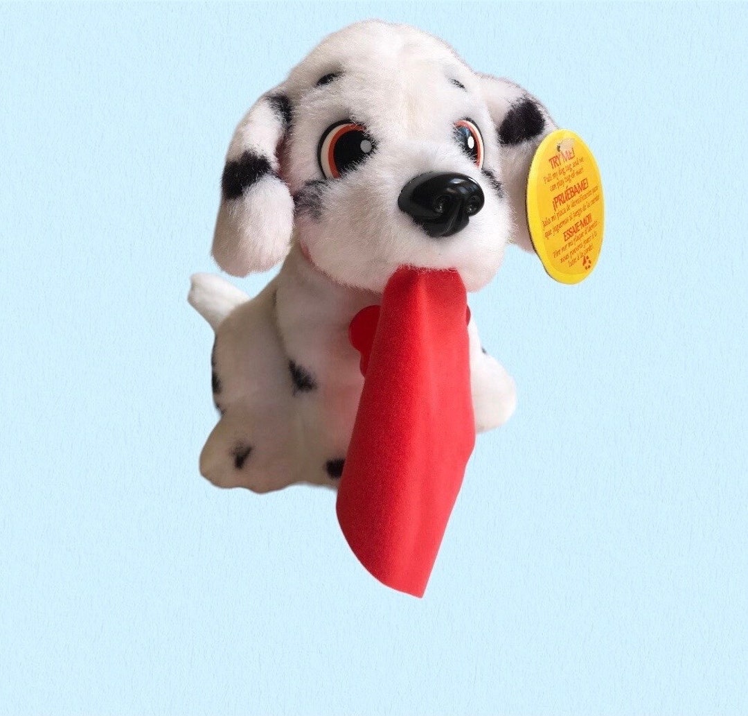 1996 Disney 101 Dalmatians Tug O' War Fidget Plush 90s Mattel 8.5 ...