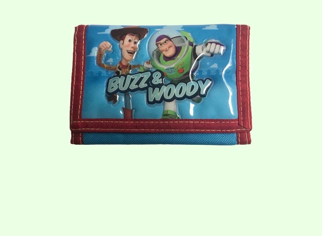 Toy Story Wallet 2000s Disney Store Exclusive Buzz & Woody 5" Trifold ...