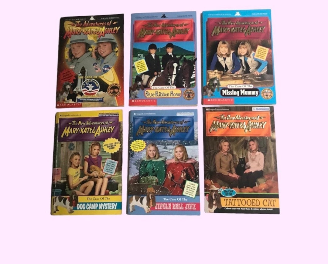 Lot of 6 the Adventures of Mary-kate & Ashley Chapter Books 1990s/2000s ...